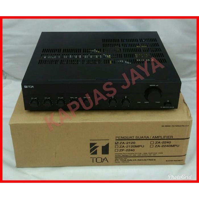 Jual Power Amplifier Toa Za-2120 Original Toa | Shopee Indonesia