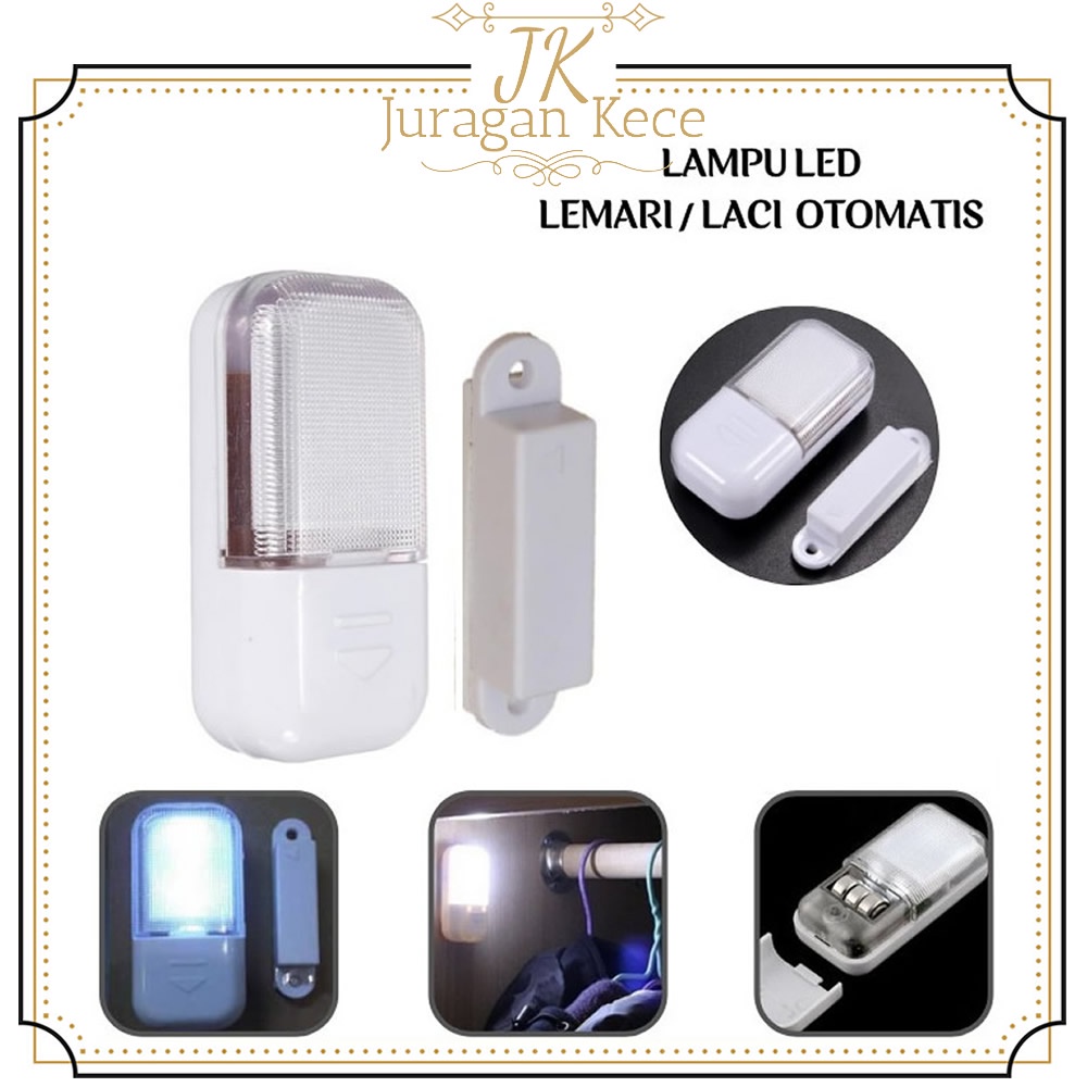Jual Lampu Sensor Lemari Otomatis / Lampu Closet Magnet Lemari LED ...