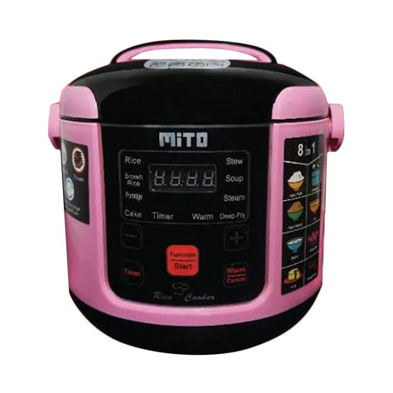 Jual DISKON HOT MITO DIGITAL RICE COOKER 8 IN 1 - R1 - PINK GARANSI 100 ...