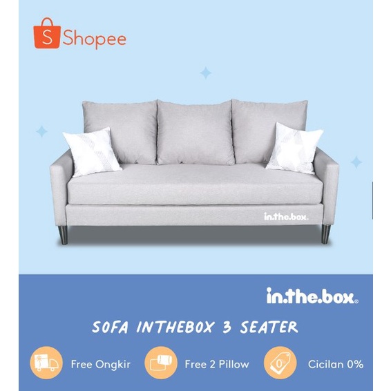 Jual IN THE BOX SOFA 3 SEATER | Shopee Indonesia
