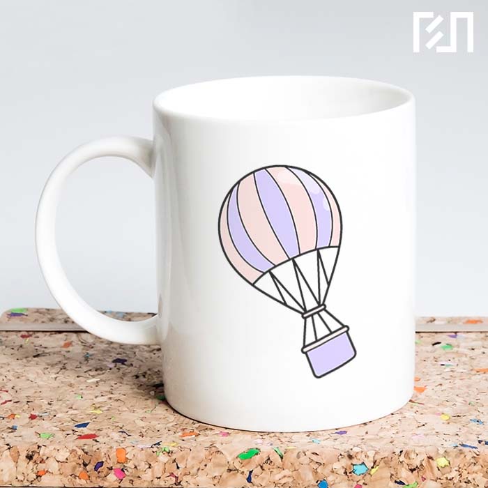 Jual Mug Icon Vsco Air Balloon | Shopee Indonesia