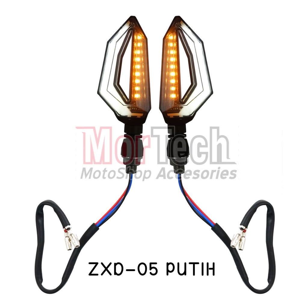 Jual Variasi Lampu Sein LED Running model panah Sen Running Flowing berjalan DRL Senja LED 2 ...