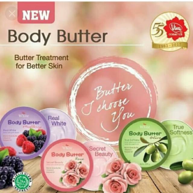 Jual VIVA WHITE NEW BODY BUTTER ( 200 GR ) | Shopee Indonesia