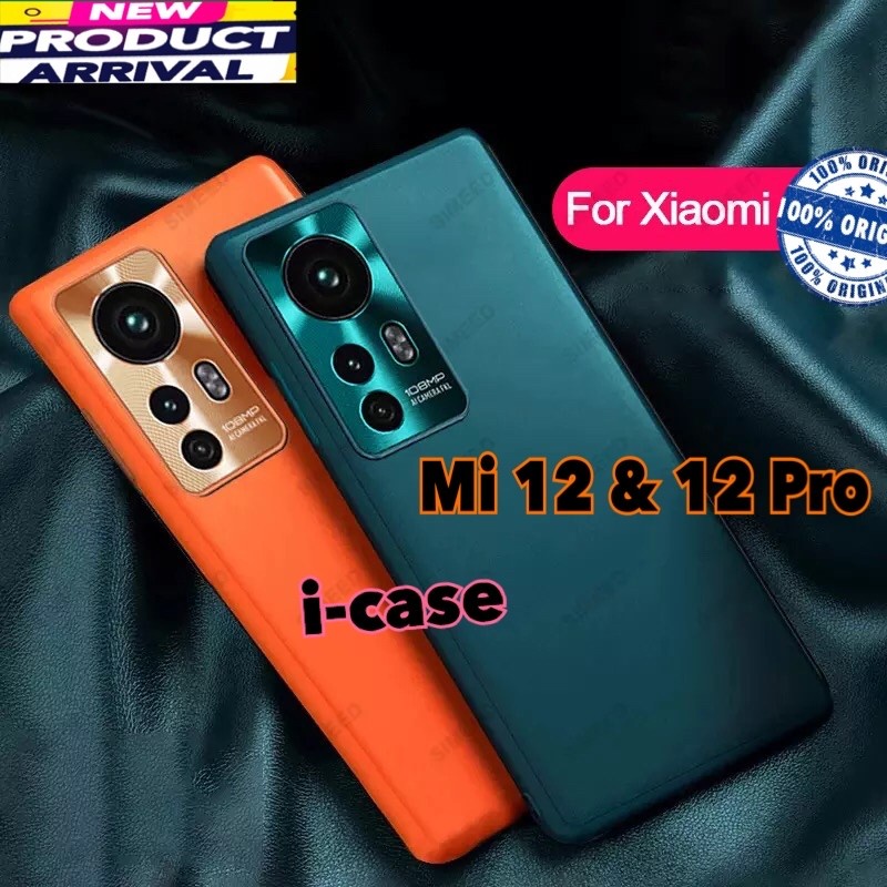 Jual Xiaomi 12 / Pro Vegan Leather SOFT CASE casing cover mi12 xiaomi12 ...