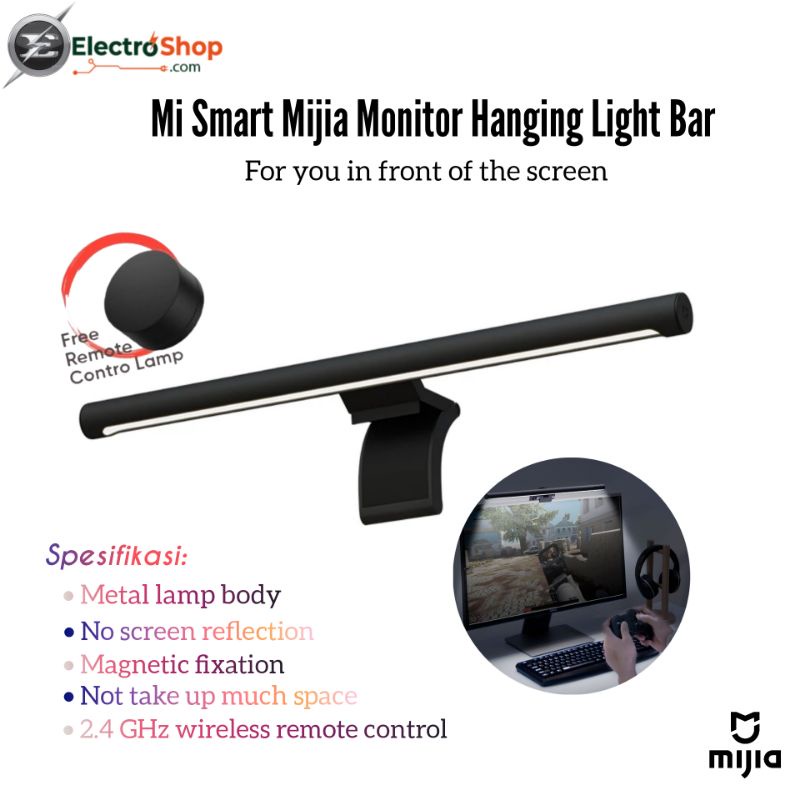 Jual Mijia Monitor Light Bar LED Hanging Lamp - Lampu Monitor Komputer ...