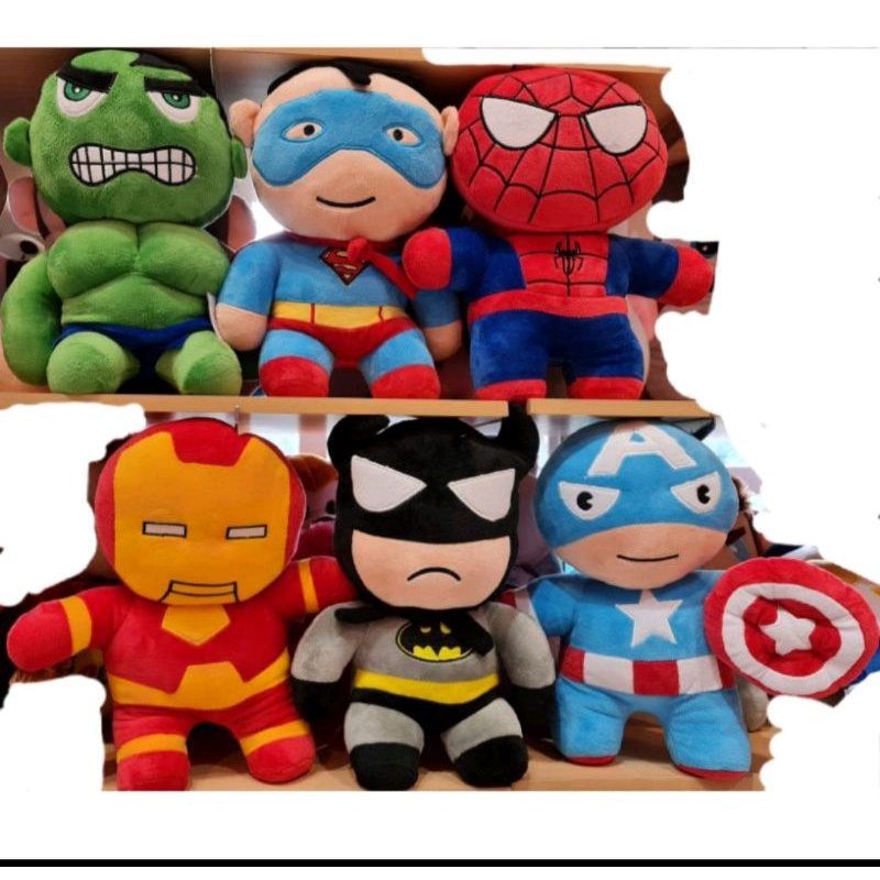 Jual Boneka Superhero Avengers Batman Captain America Hulk Iron Man ...