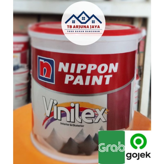 Jual Cat Tembok Nippon Paint VINILEX 5 KG | Interior dan Exterior Khusus SAMEDAY/INSTANT ...