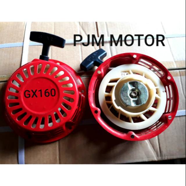 Jual besi Recoil Starter Kap engkol mesin Gx160 Gx200 5.5Hp 6.5Hp genset 2000watt 3000watt ...