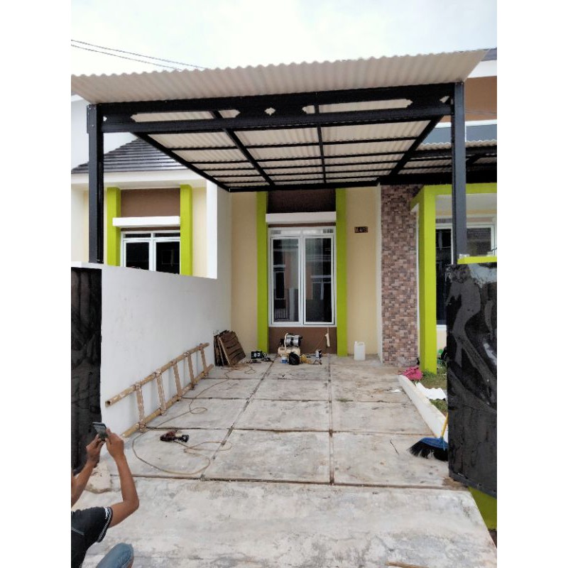Jual canopy baja ringan atap spandek | Shopee Indonesia
