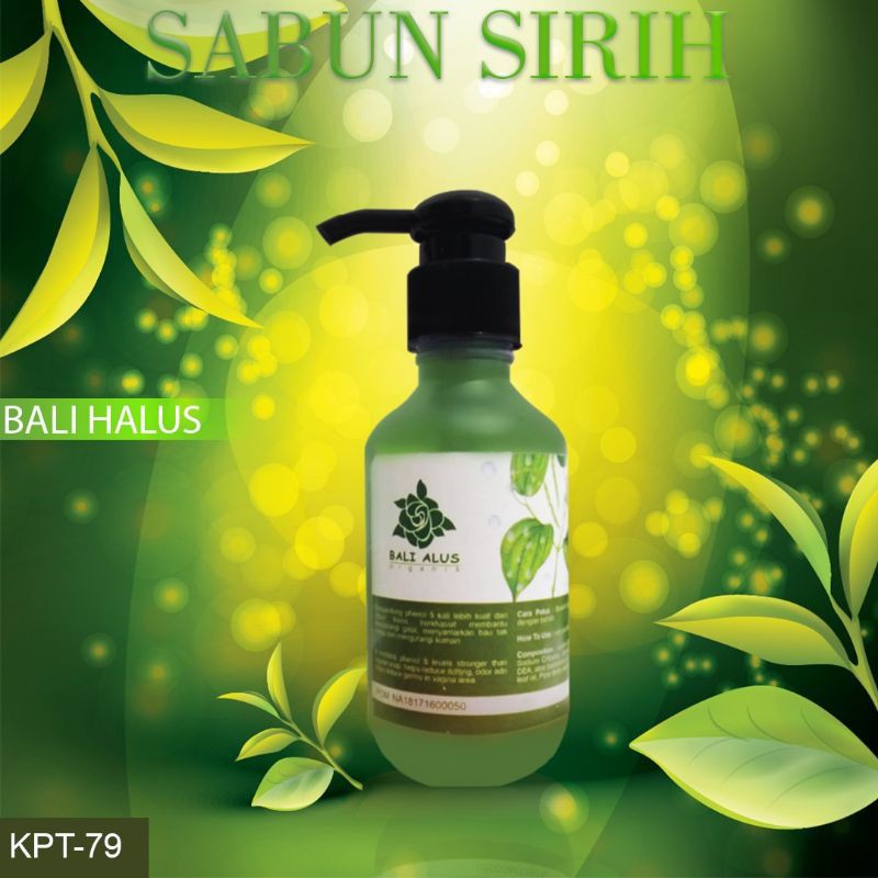 Jual Bali Alus Sabun Sirih V Liquid Antiseptik Feminim Hygiene Sabun ...