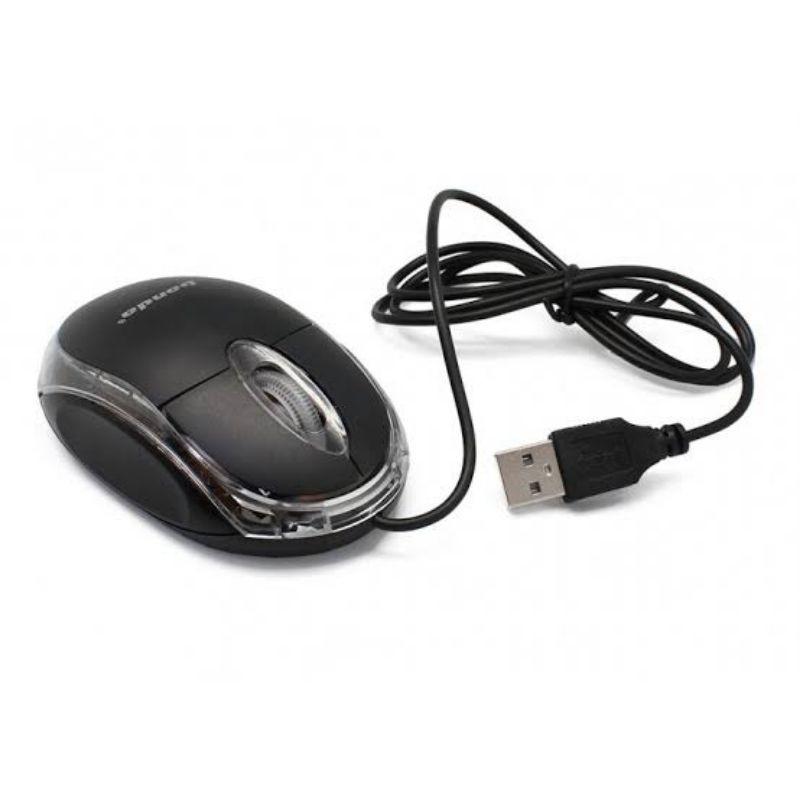 Jual Mouse Mini Optik USB Kabel Wired Optical Mouse Cable | Shopee ...