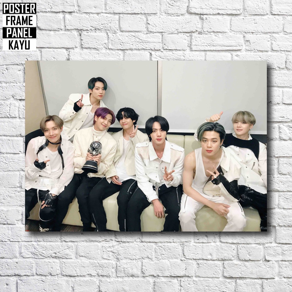 Jual Poster BTS On Mcountdown Map Of The Soul 7 Frame A3+ BTS094 ...