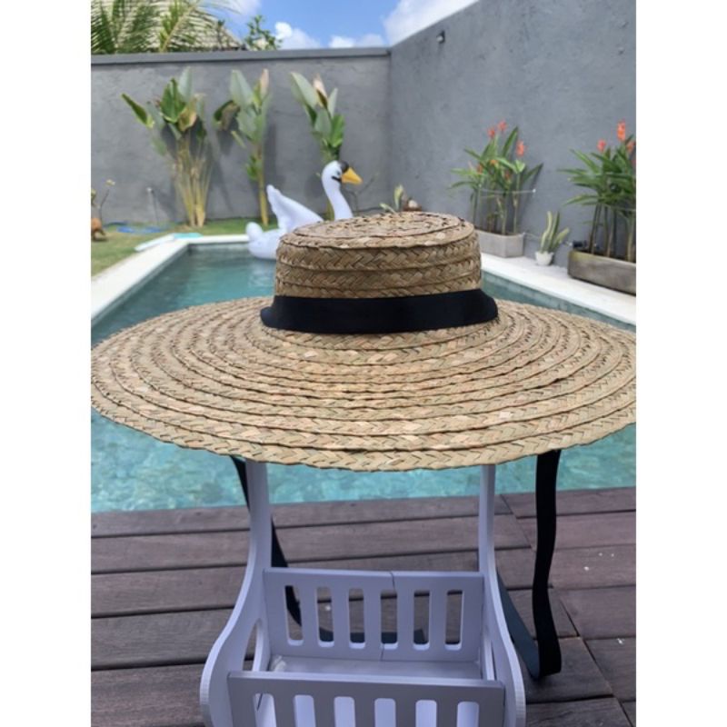Jual Topi Jerami Vintage Omde Nature (warna natural) | Shopee Indonesia