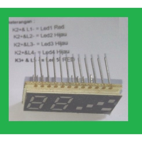 Jual LED 2 digit seven segment With level display | Shopee Indonesia