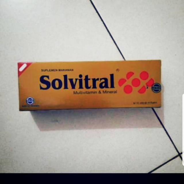 Jual Solvitral vit C 75mg multivitamin | Shopee Indonesia