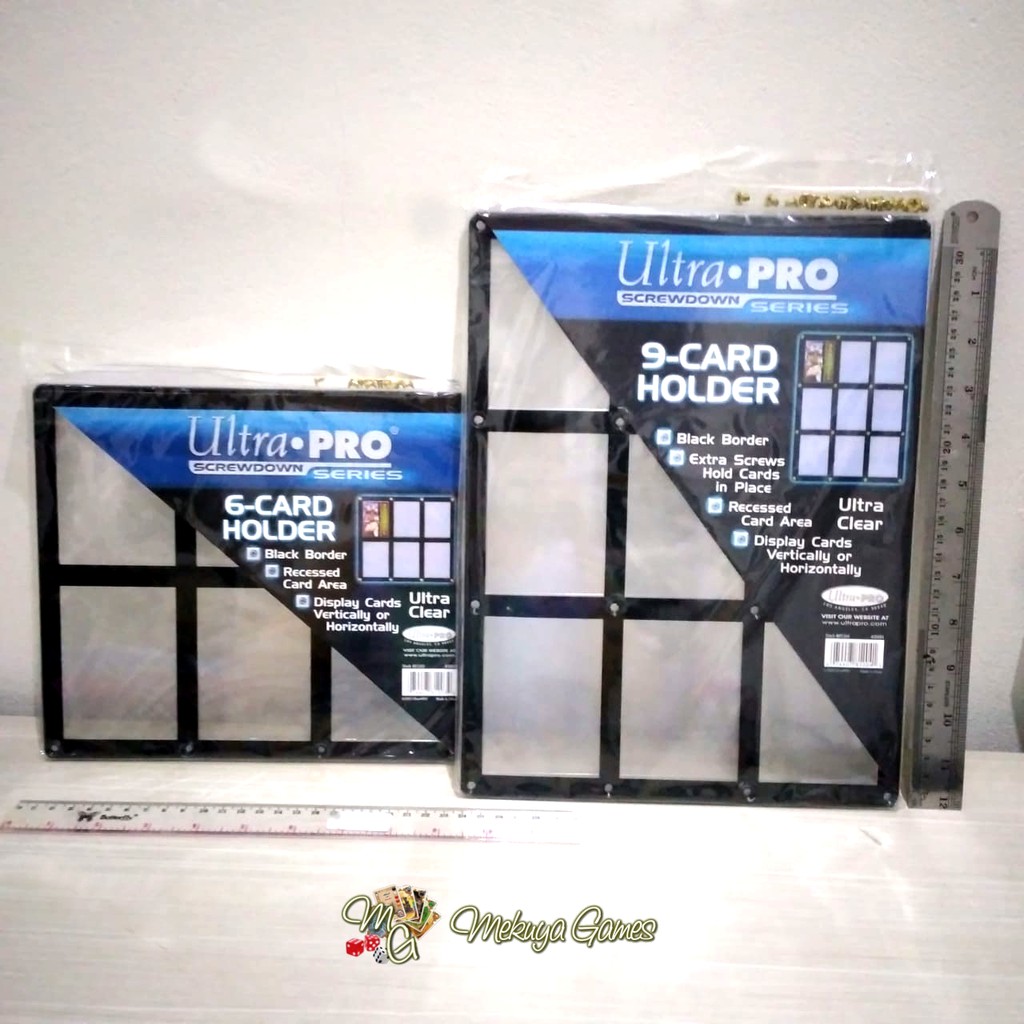 Jual Ultra Pro Black Frame Screwdown Holder Bingkai Foto Kartu Pokemon ...