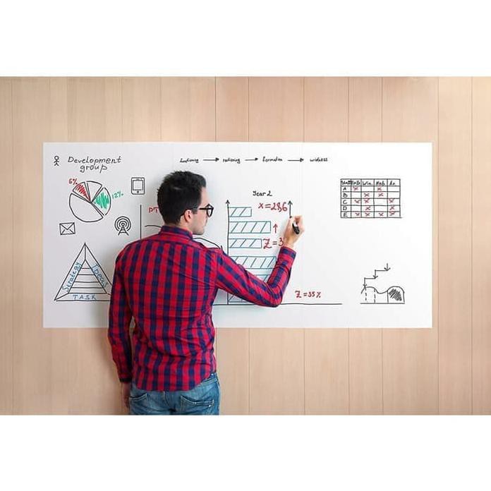 Jual TESLA AMAZING MAGNETIC BOARD PAPAN TULIS PORTABLE 5 LEMBAR 84 X ...