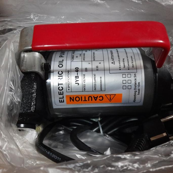 Jual jual Pompa AC Electric Oil Pump AC 220V-50/60Hz BBM Solar Pommini Pertamini | Shopee Indonesia