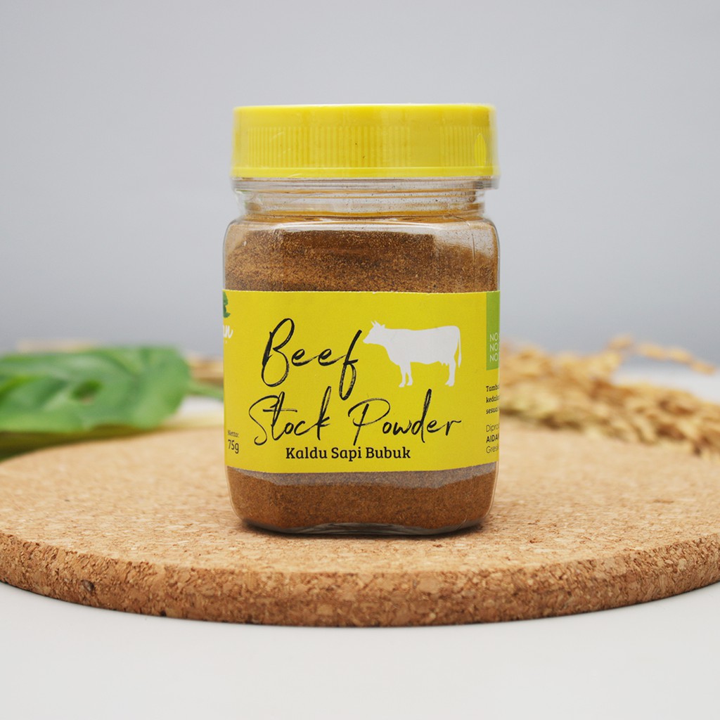 Jual Beef Stock Powder 75gr - Aidan Kaldu Sapi | Shopee Indonesia