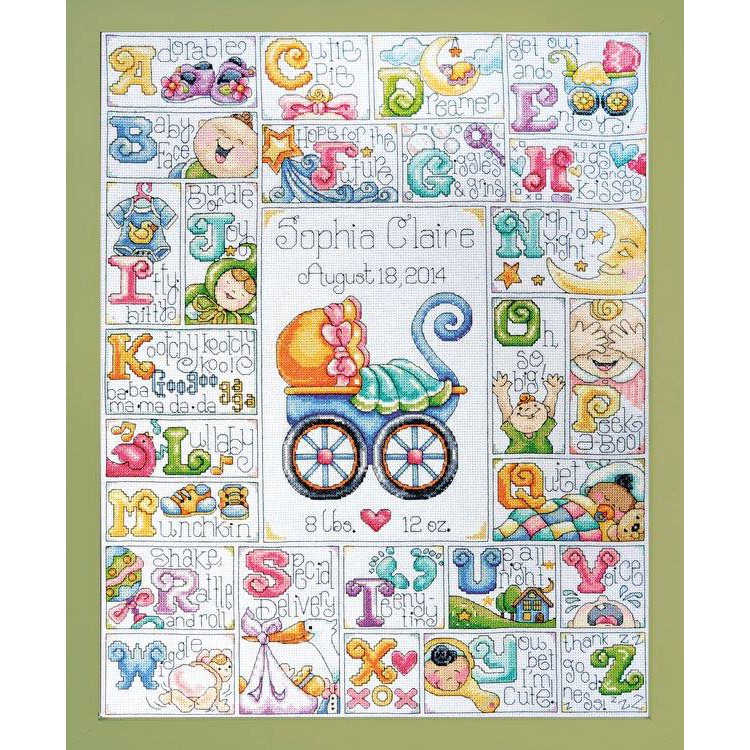 Jual paket Kristik Original / Asli Design Works 2770 - Baby ABC (BA ...