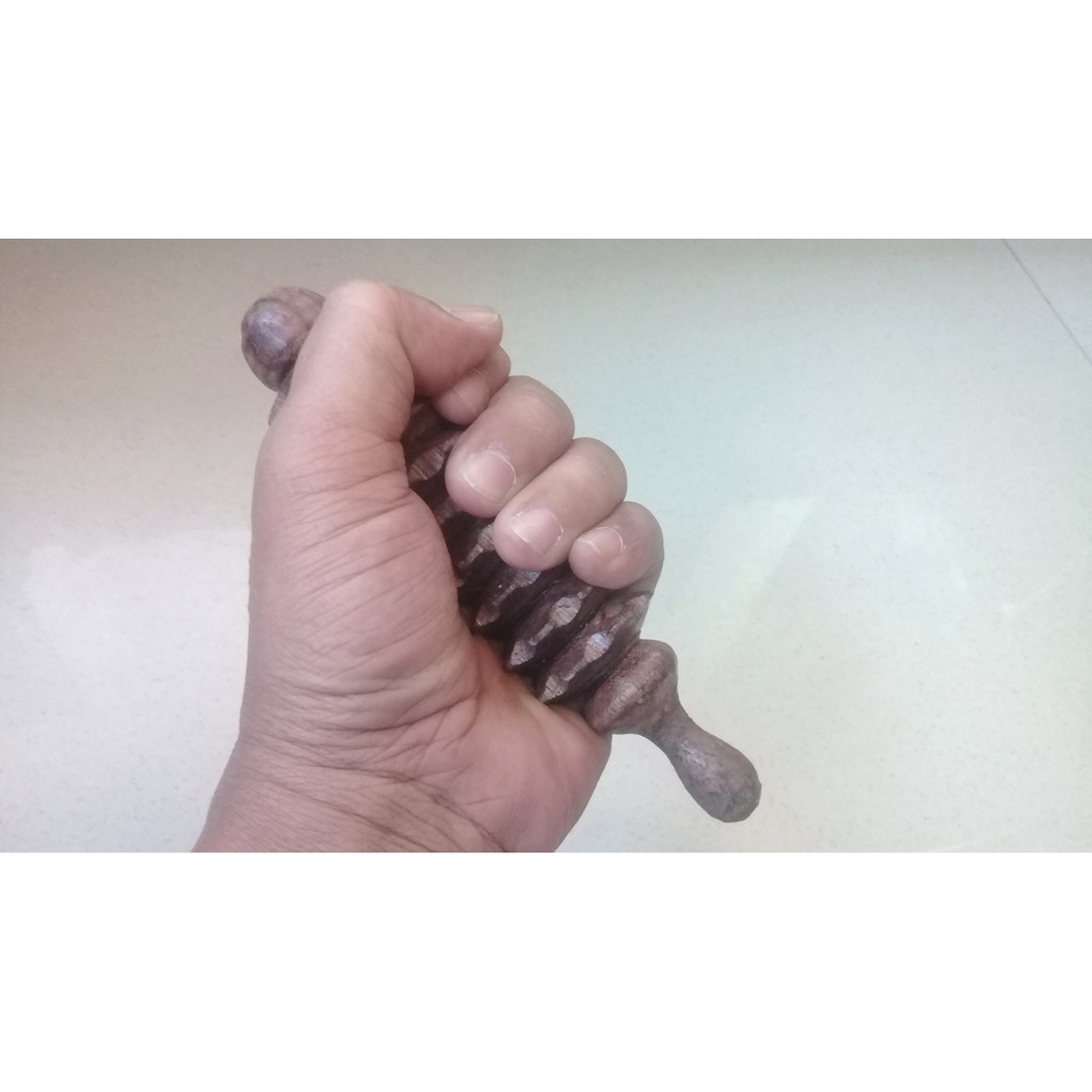 Jual Alat Pijat Refleksi Remas Tangan Kayu Therapy | Shopee Indonesia