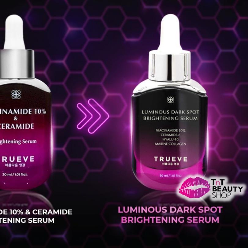 Jual Trueve Acne Brightening Anti Aging Serum Niacinamide Ceramide BHA ...