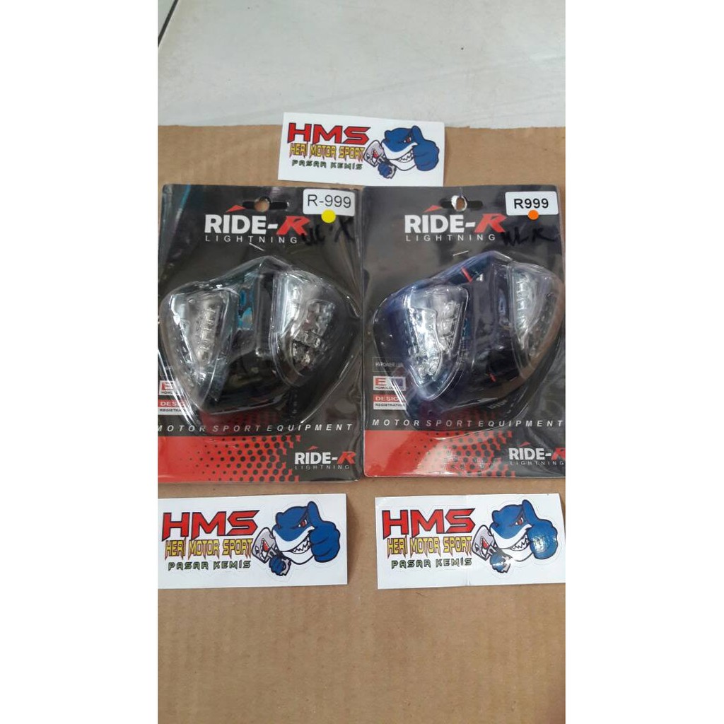 Jual Lampu sen tempel Mini / Lampu Sen Fairing Tempel Semua Motor | Shopee Indonesia