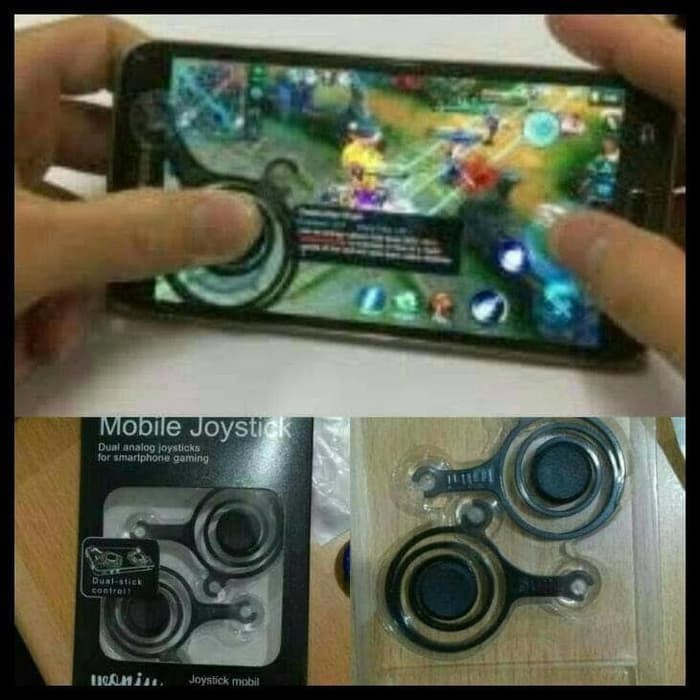Jual Joystick Mobile Game Controller joy stik handphone dauble | Shopee ...
