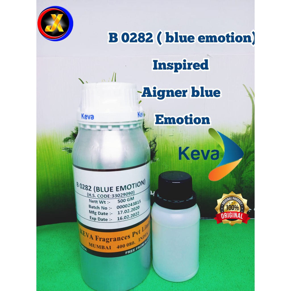 Jual B 0282 BLUE EMOTION BY KEVA INSPIRED AIGNER BLUE EMOTION BIBIT ...