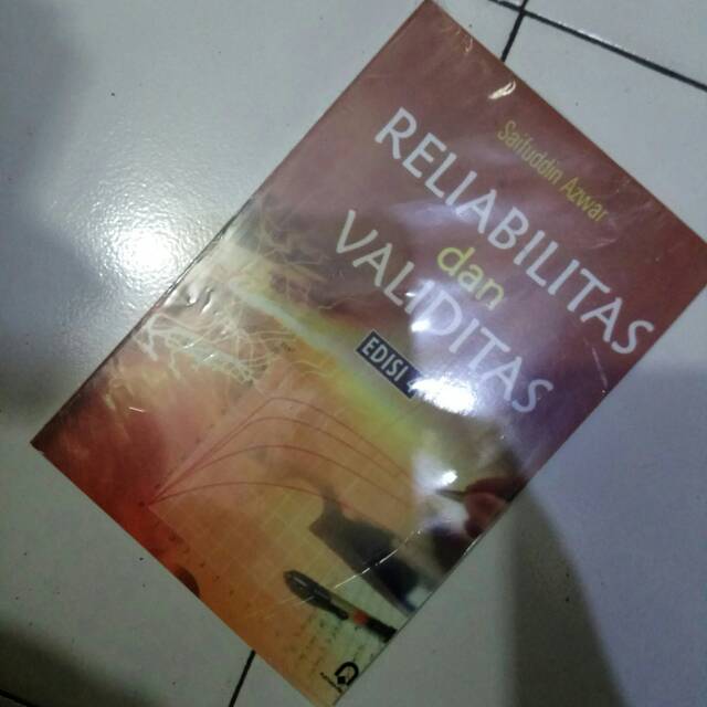 Jual Reliabilitas dan validitas - Saifuddin Azwar | Shopee Indonesia