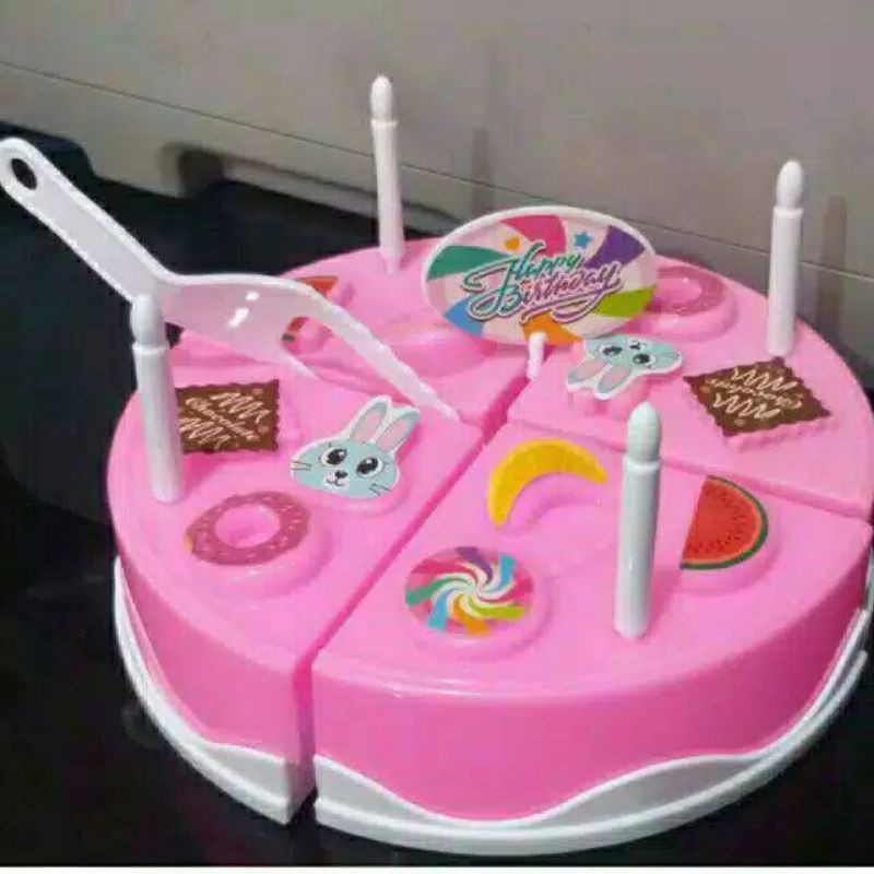 Jual Kue tart/kueh potong ulang tahun LD1 | Shopee Indonesia