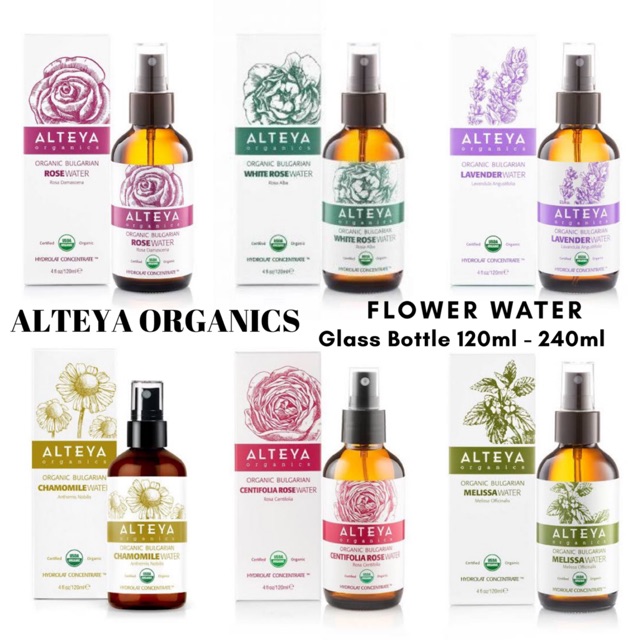 Jual ALTEYA ORGANICS - Rose / White Rose / Lavender Chamomile ...