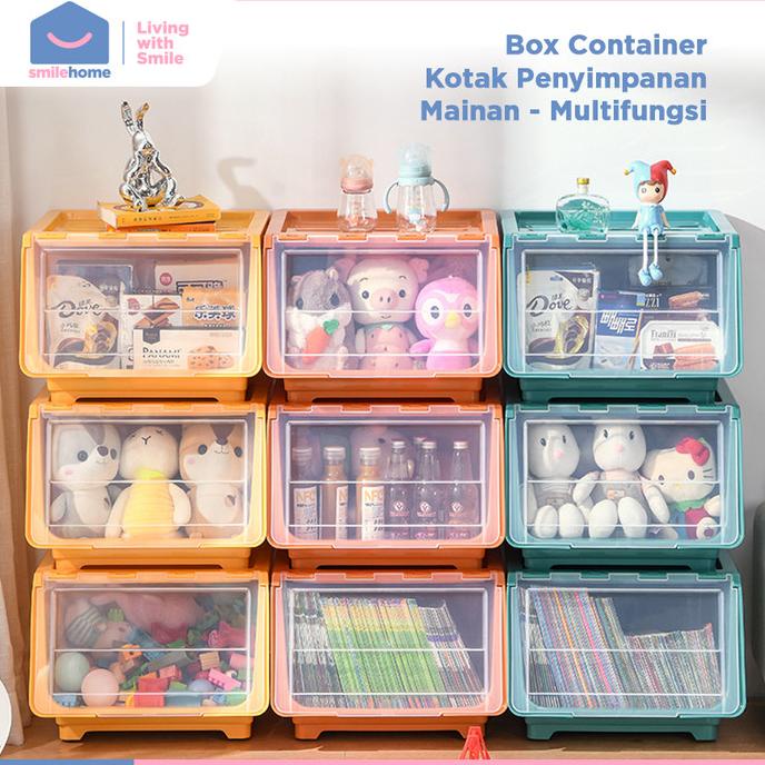Jual Rak Susun Mainan Anak | Box Container Penyimpanan Multifungsi ...