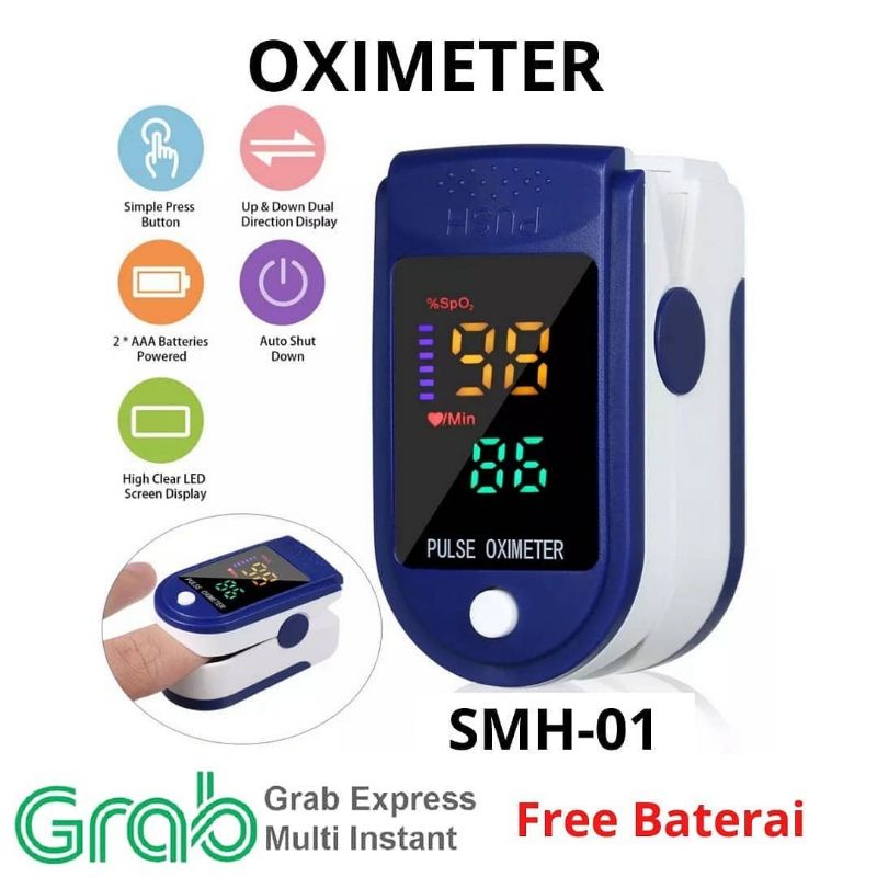 Jual OXIMETER READY DETEKSI SATURASI OKSIGEN | Shopee Indonesia