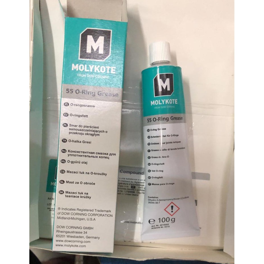 Jual Molykote 55 O Ring Grease 100 gr | Shopee Indonesia