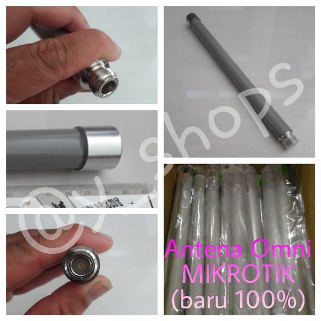Jual Antena Omni dual band MIKROTIK Original groove bisa untuk bullet ...