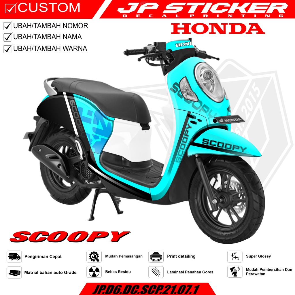 Jual Stiker scoopy full body 2021 2022 2023 - Sticker Decal Variasi ...