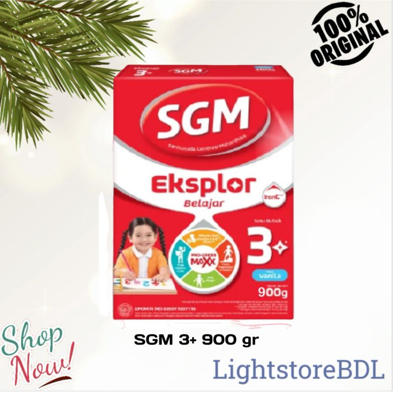 Jual SGM Explore Belajar 3 Plus Susu Pertumbuhan 3-5 Tahun 900 gr ...