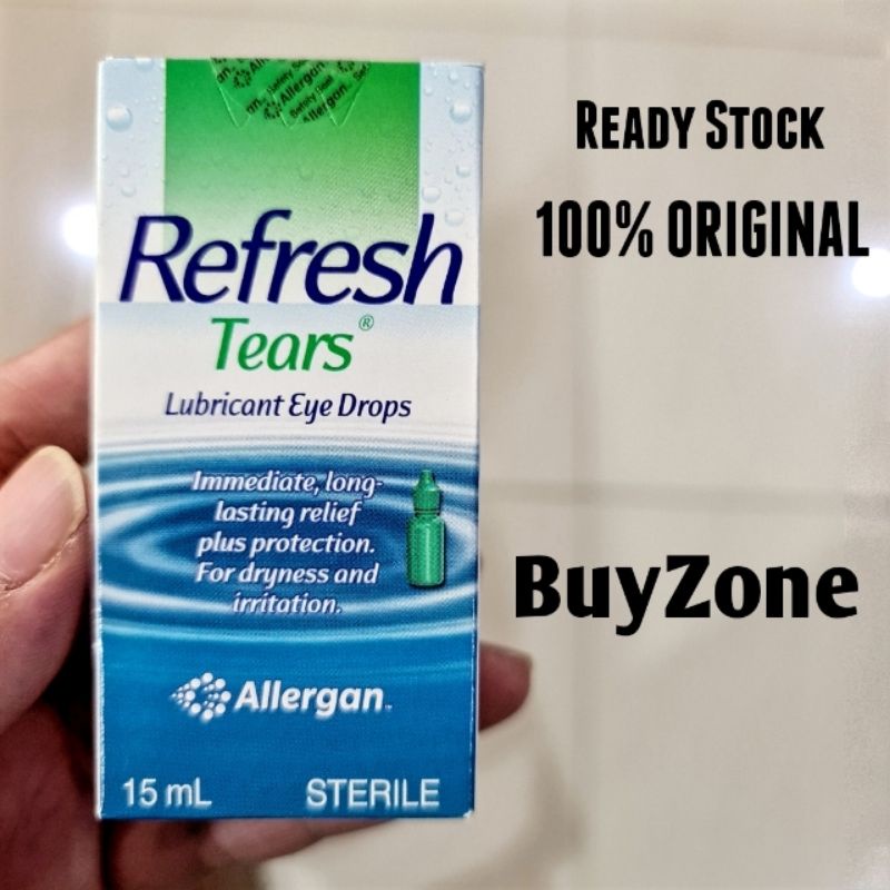 Jual REFRESH TEARS Lubricant Eye Drops ALLERGAN 15 ml | Shopee Indonesia