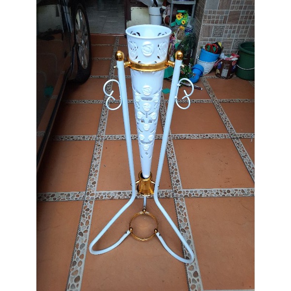 Jual pot corong pot standing besi pot kerucut | Shopee Indonesia