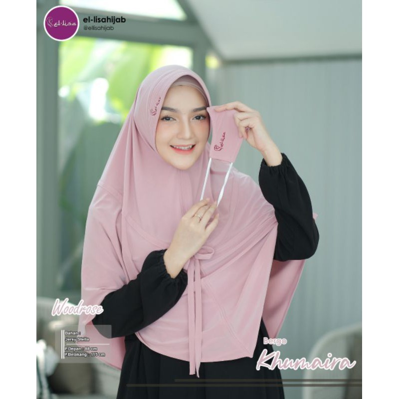 Jual Bergo Khumaira El-Lisa Hijab | Shopee Indonesia