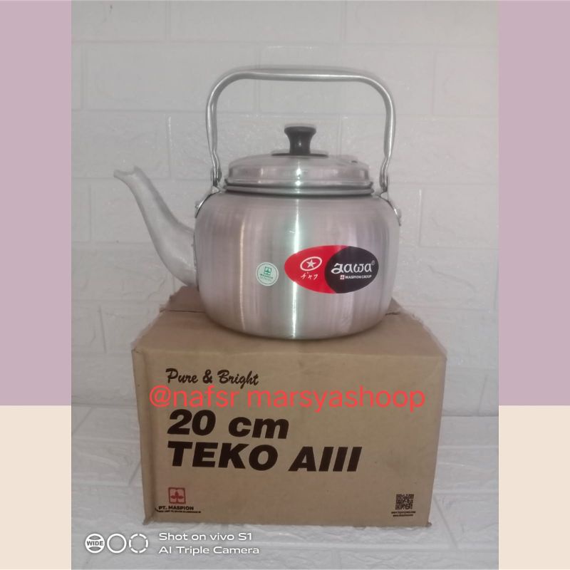 Jual Teko COR Jawa Maspion Aluminium // Ceret Aluminium 18 20 24cm ...