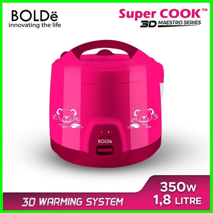 Jual RICE COOKER BOLDE MAESTRO SUPER COOK Kapasitas 1,8 LITER | Shopee ...