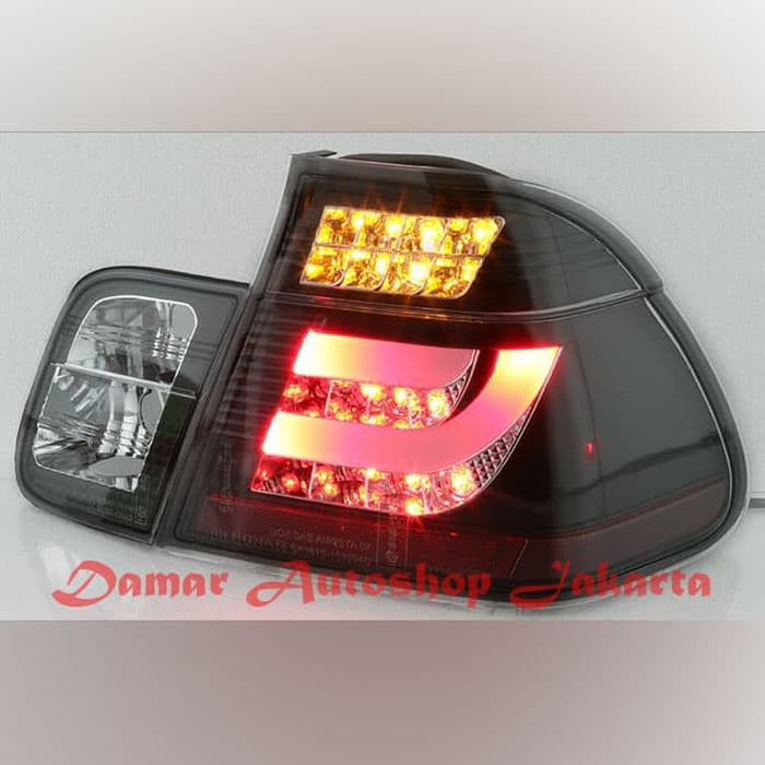 Jual STOP LAMP STOPLAMP BMW E46 2002 2005 LED BAR BLACK JDM SONAR ...