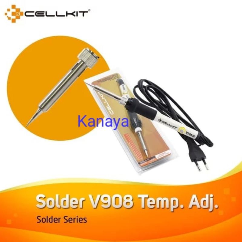 Jual Solder Temperatur - Solder Cellkit V908 Original - Solder Bisa ...