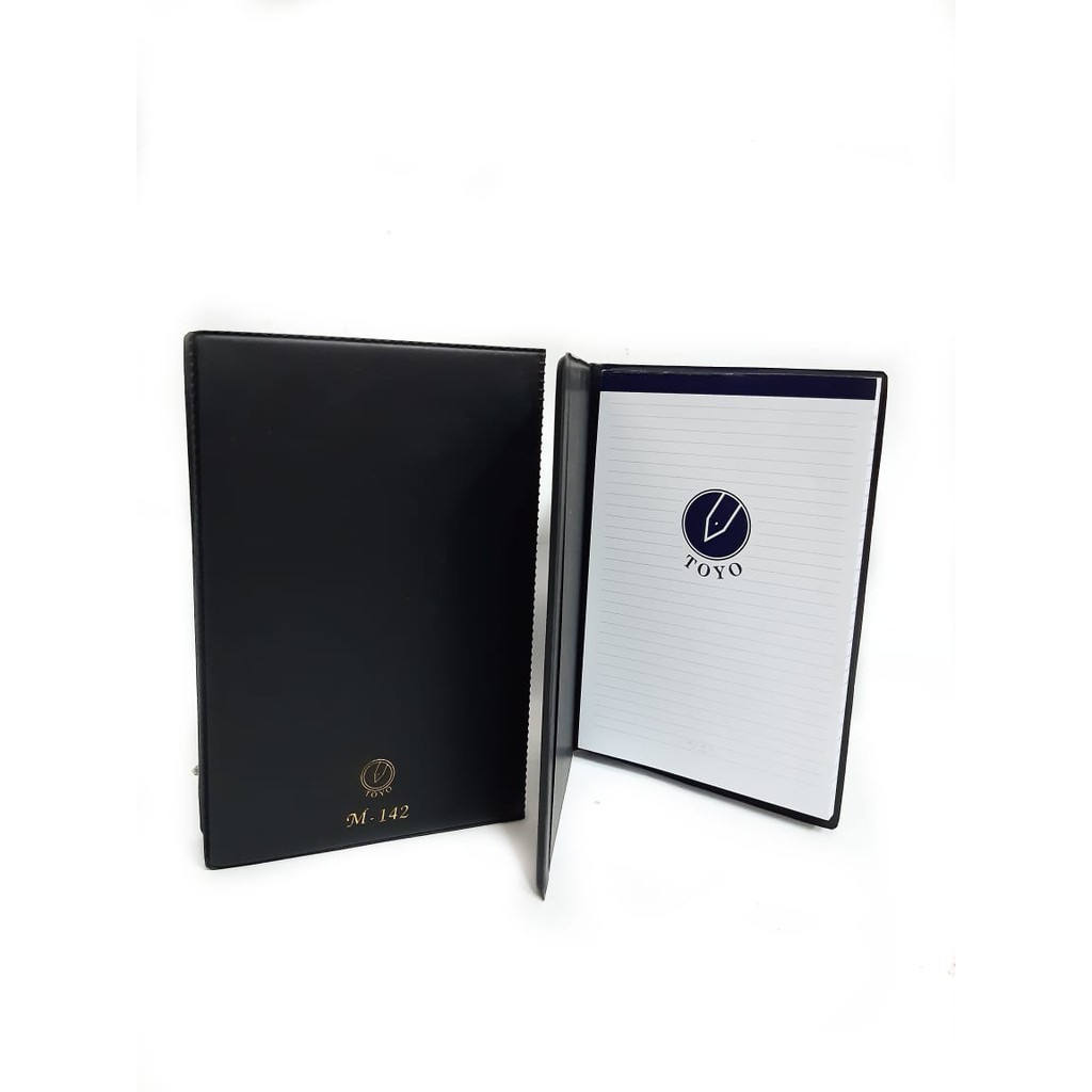 Jual MEMO BLOK NOTES A5 GARIS BUKU CATATAN + SAMPUL COVER PVC M-142 ...