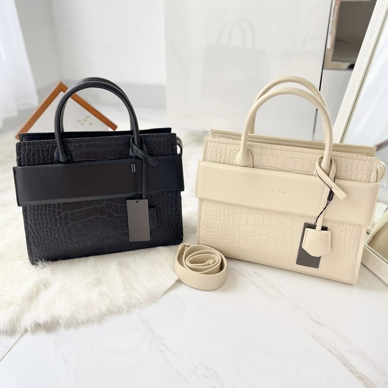 Jual PEDRO - Croco Top Handle Bag | Shopee Indonesia