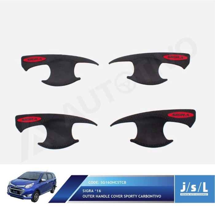 Jual MOBIL-GUARD-BUMPER- JSL MANGKOK PINTU SIGRA MODEL KARBON OUTER ...