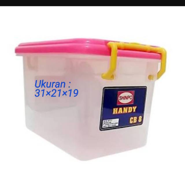 Jual Handi box container cb 8 box tranparan tutup | Shopee Indonesia