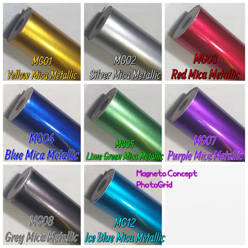 Jual Sticker Skotlet Metallic Candy Mica Glossy L50cm x P100cm Merk ...